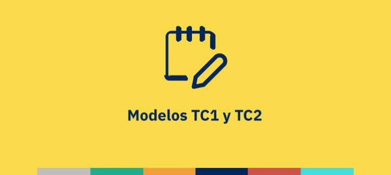 Qué son y para qué sirven los modelos TC1 y TC2 - Infoautonomos